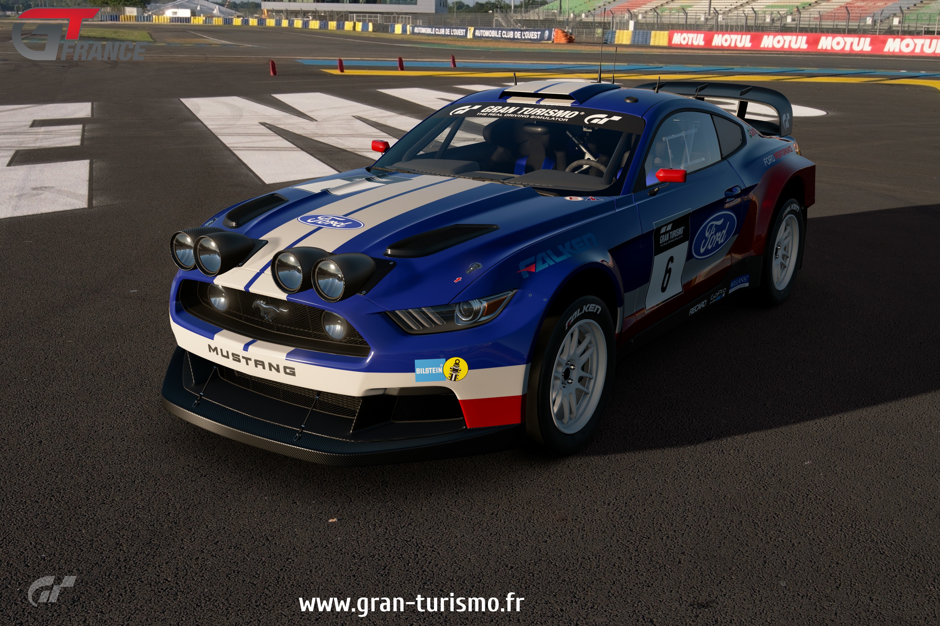 Gran Turismo Sport - Ford Mustang Gr.B Rally Car - Site GT France