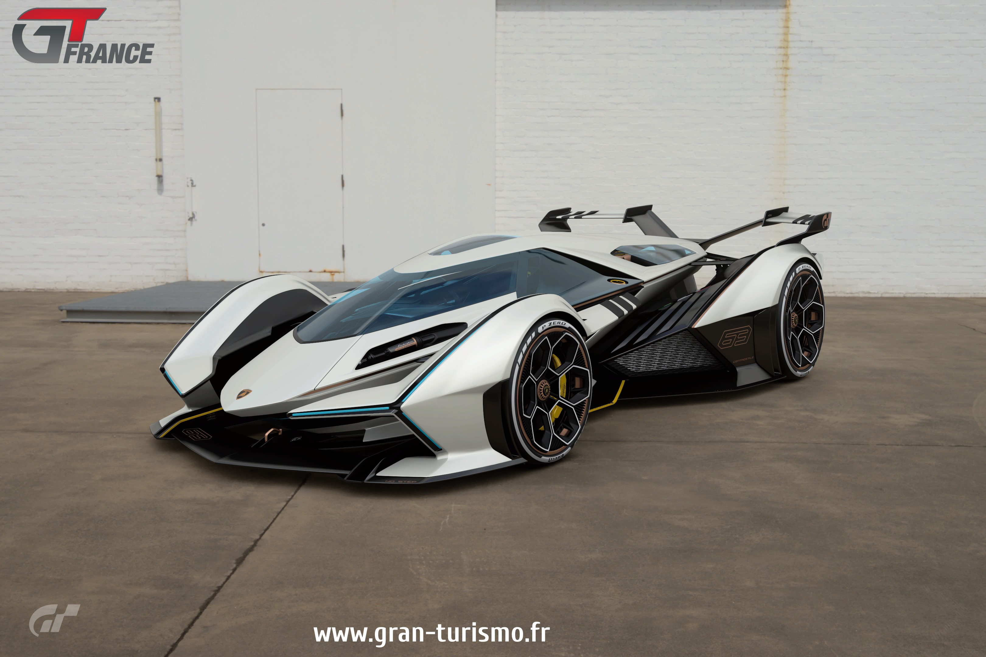 Gran Turismo 7 - Lamborghini Lambo V12 Vision GT '19 - Site GT France