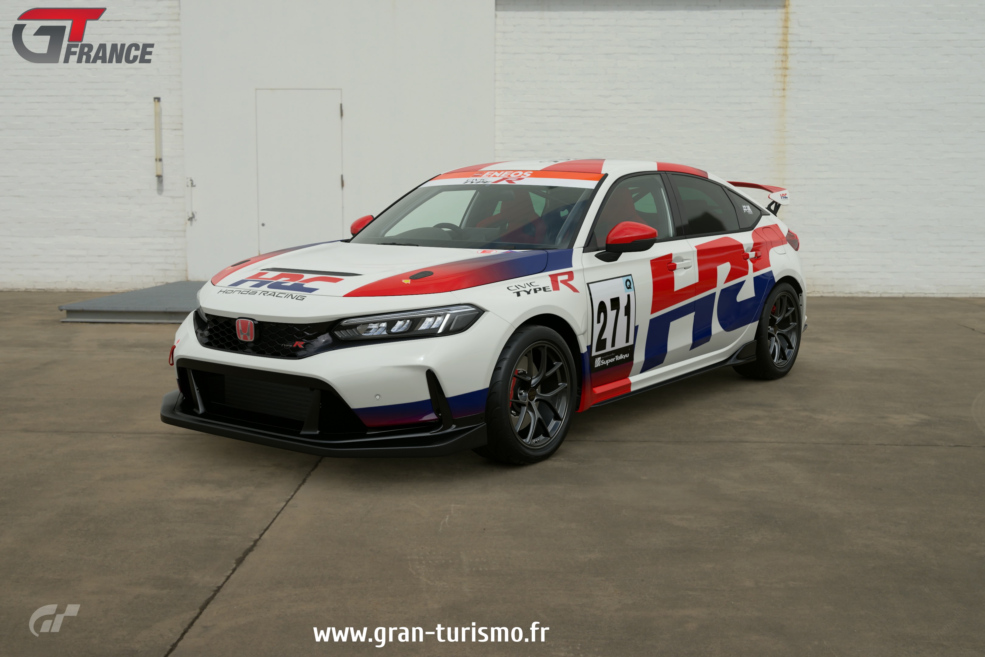 Gran Turismo 7 - Honda Civic Type R (FL5) HRC Nurb Livery '22 - Site GT France