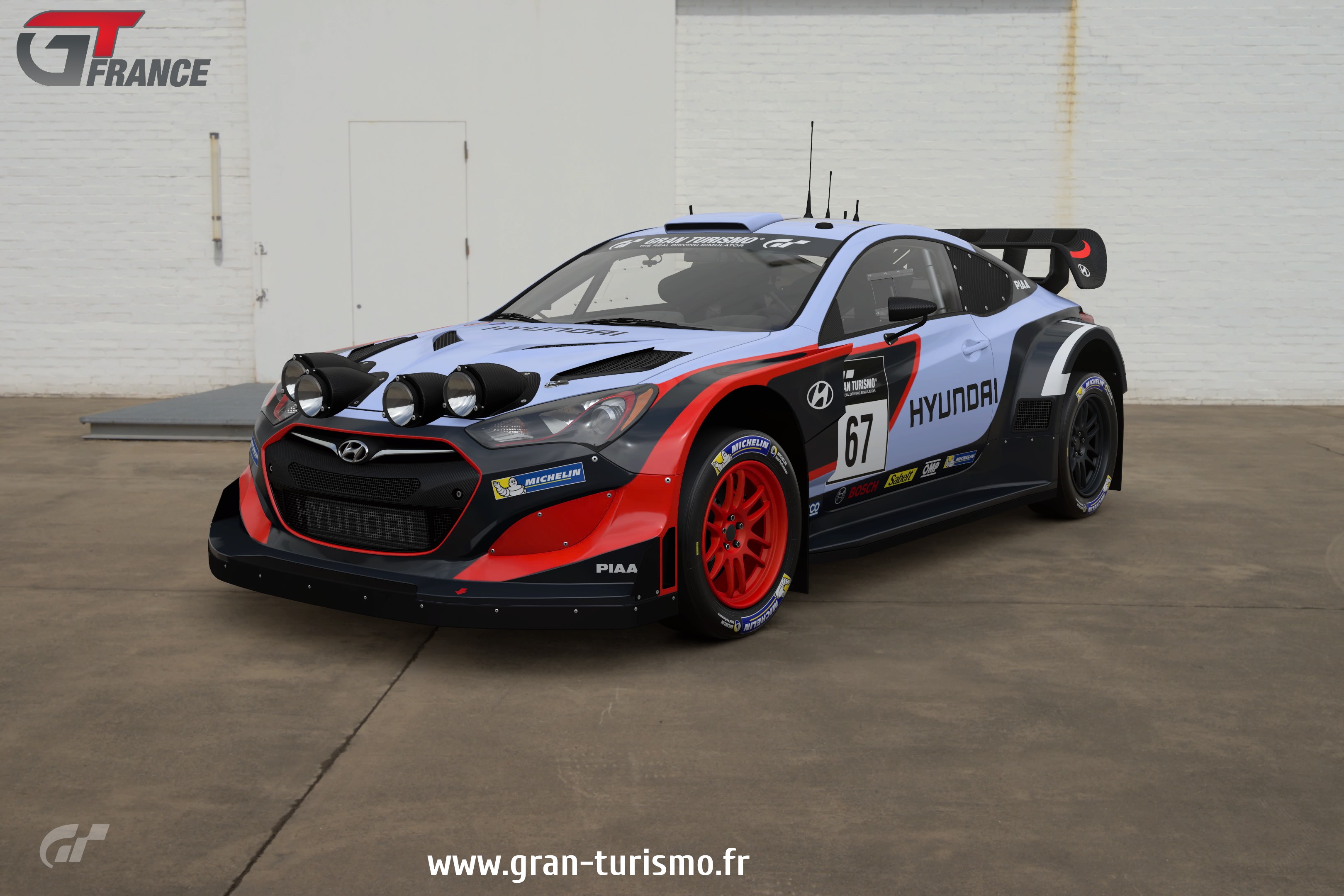 Gran Turismo 7 - Hyundai Genesis Gr.B Rally Car - Site GT France